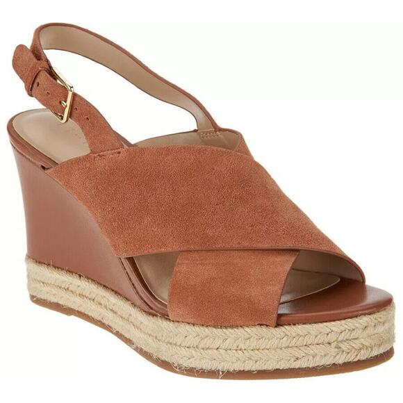 Halston Heritage | Shoes | H By Halston Cognac Stella Size 7 2 Leather ...